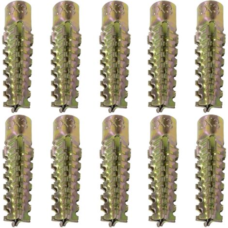 10x metal expansion anchors - М6x32mm - for fixing in concrete, aerated ...