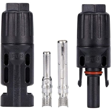 10 Pairs Solar Photovoltaic Connector, Male/Female PV Connector, Double ...