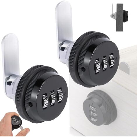 Pieces Cabinet Coded Lock, Combination Cam Lock, Drawer Combination ...