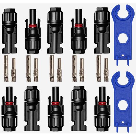 Pairs PV Connector, with Hex Keys, Waterproof Solar Electrical ...