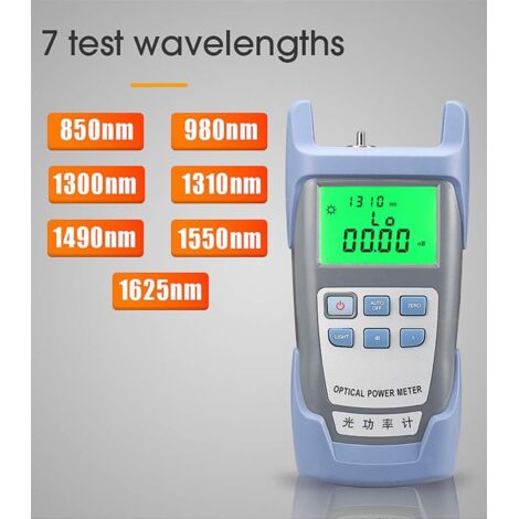 FTTH Fiber Optic Power Meter Optical Cable Tester Fiber Optic Tester ...