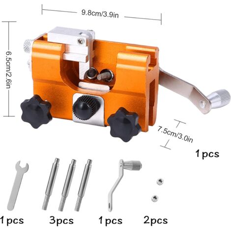 Chainsaw Sharpener, Chainsaw Sharpener with 3 Sharpening Heads ...