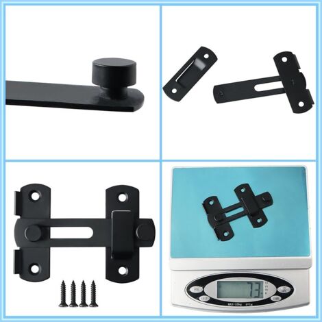 Sliding Door Lock Door Lock Toggle Latch Buckle Lock Bolt with Screws ...