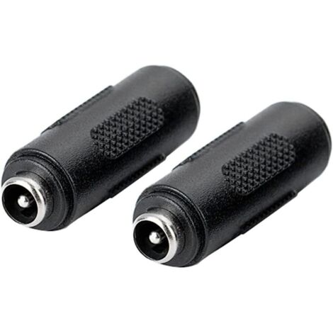 Pcs DC Power Connector Female to Female 5.5x2.1mm, Female to Female ...