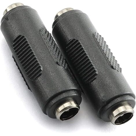 Pcs DC Power Connector Female to Female 5.5x2.1mm, Female to Female ...