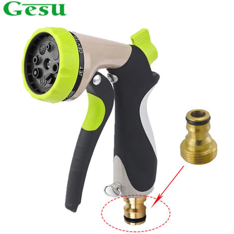 Premium 8-Function Spray Gun For all standard garden hose systems ...