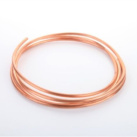 Copper Tube Round Copper Tube Soft Tubing 2M OD 2mm x ID 1mm for ...