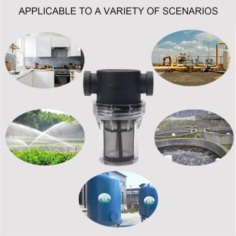 Pipeline Filter for Water Pump 1/2" with 100 Mesh Stainless Steel ...