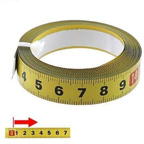 Metric Tape Measure 1-5 Meters Self-adhesive-with Glue Tape for ...