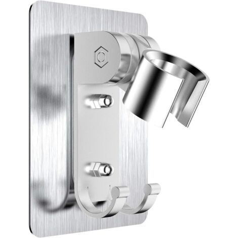 Shower bracket, no need to drill holes to install, strong adhesive with ...