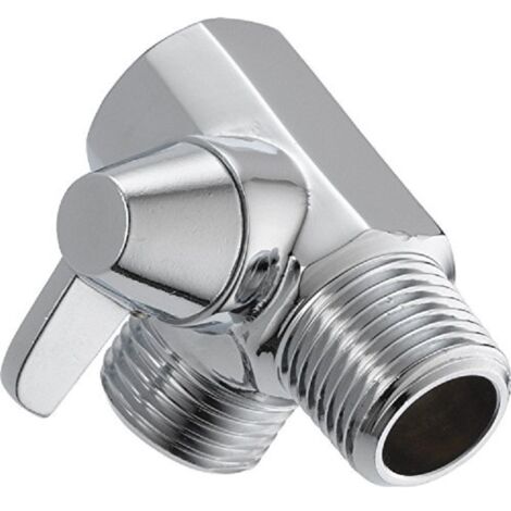 Shower Diverter, Universal 3 Way Diverter Adapter Chrome Plated Brass ...