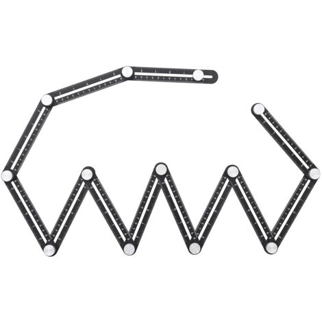 Multi-Angle Measuring Ruler, 12-Sided Protractor Tool Improve Template ...