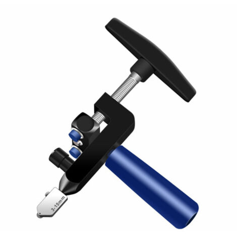 2 in 1 Glass Cutting Tool Kit, 3mm-15mm Glass Cutter, Glass/Mirror ...