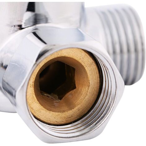 G1/2 Hot Cold Water Mixing Valve Thermostatic Mixer Temperature Control ...