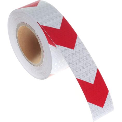 25Mx5cm Reflective Warning Tape, Reflector Safety Tape for Directional ...