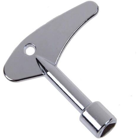 Triangular key utility service gas key electric elevator key fob lock.