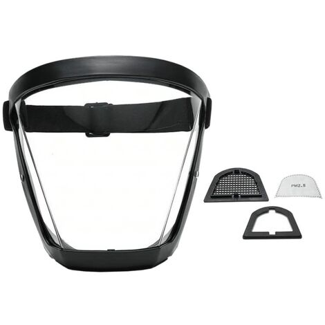 Face Shield, Clear Protective Full Face Shield, Transparent Face ...