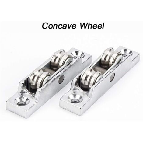 4pcs Sliding Window Pulley Zinc Alloy Material, Suitable for Sliding ...