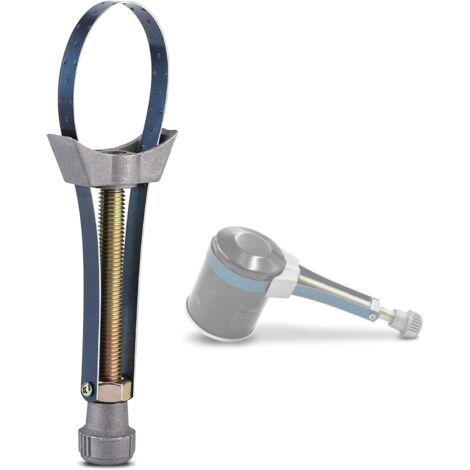 Oil filter wrench, car truck oil filter removal strap wrench