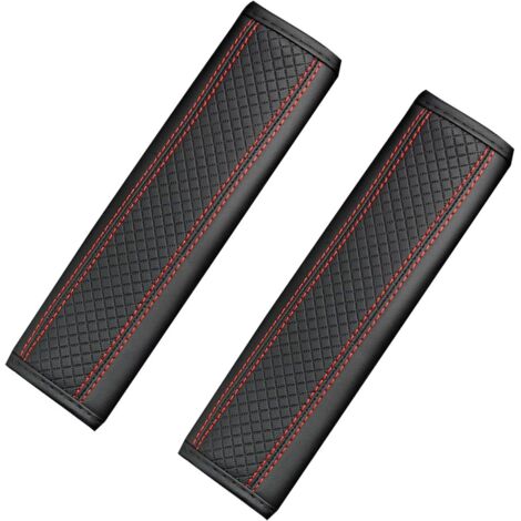 Seat Belt Padding, 2 Pieces Car Seat Belt, Removable Seat Belt Cushion ...
