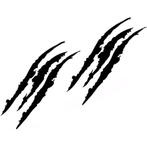 Claw Mark Car Sticker Waterproof Vehicle Sticker Reflective Stickers ...