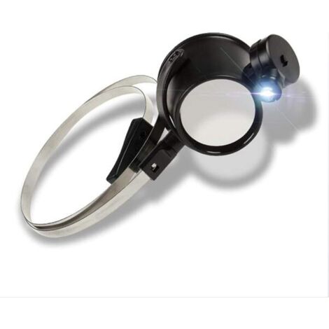 Magnifying Glasses with LED Light 15X Zoom - Headband Magnifier with ...