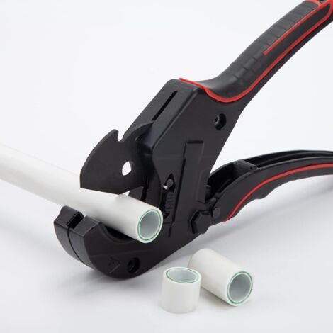 PVC Plastic Pipe Cutter, 42mm Pipe and Tube Cutter, Ratchet Cutting ...