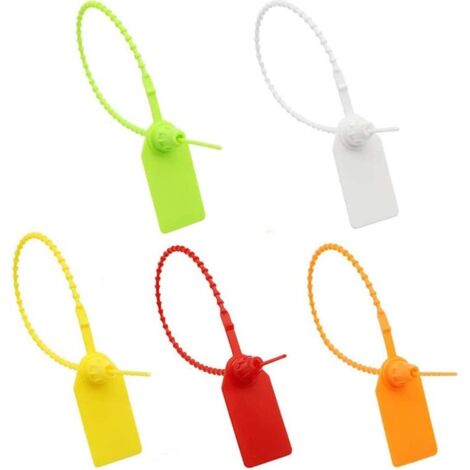 100 Pieces Plastic Cable Tie Tags, Cable Labels, Plastic Cable Tie ...