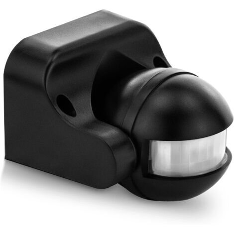 Infrared Motion Detector Wall Mount Indoor Outdoor Splashproof 180° 12m ...