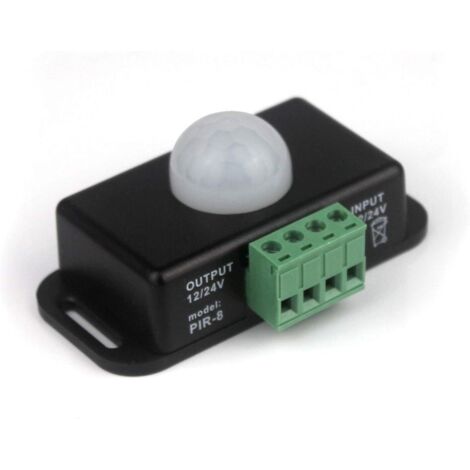 12V DC LED Infrared Motion Detector PIR Motion Sensor For LED Strip ...
