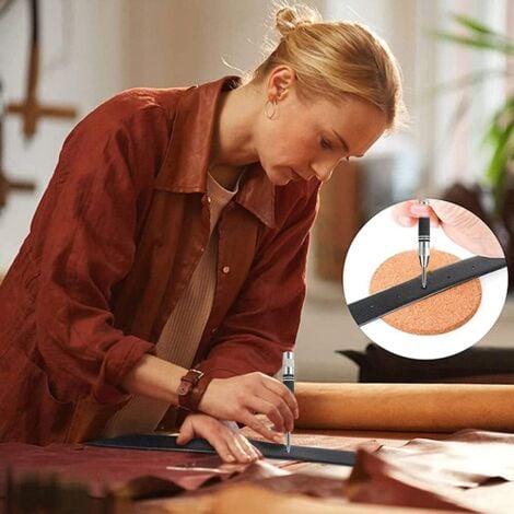 2 Pcs Automatic Center Punch - Spring Loaded Center Punch for Wood ...