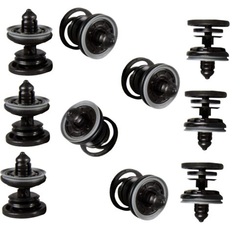 Fixing Clips for VW Audi Interior Door Clips Fixing Clips 10 Pieces