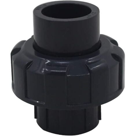 PVC union connector 25mm swimming pool PVC union sleeve connection for ...