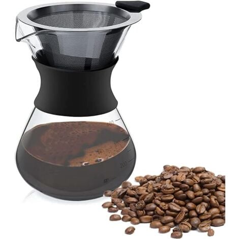 401 ml pour-over coffee machine, manual coffee machine, filter coffee machine, coffee machine ...