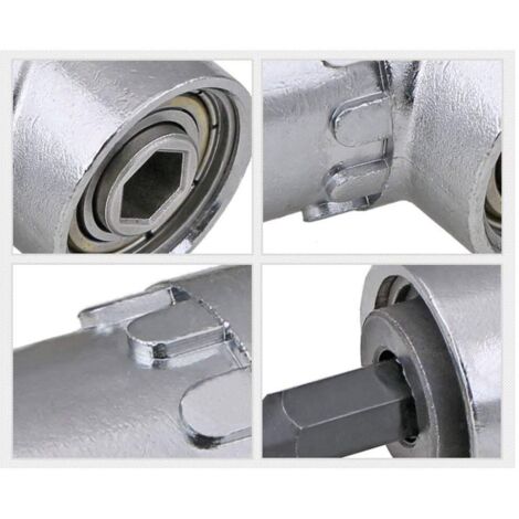 Right Angle Drill Bit and Flexible Angle Extension Kit for Drill or ...