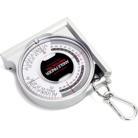 Magnetic Angle Finder - Measuring Inclinometer - Tilt Protractor, Tilt Level, Clinometer - Gauge ...