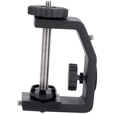 Heavy Duty Alloy and Rubber Adjustable C-Shaped Clamp Mount, C-Clamp ...