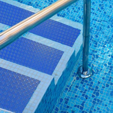 Pool Ladder Mat 23×90cm Ladder Mat with Non-Slip Texture Pool Stair Mat ...