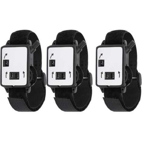 Golf Score Counter, Mini Wrist Golf Scorer Golf Stroke Counter Manual ...
