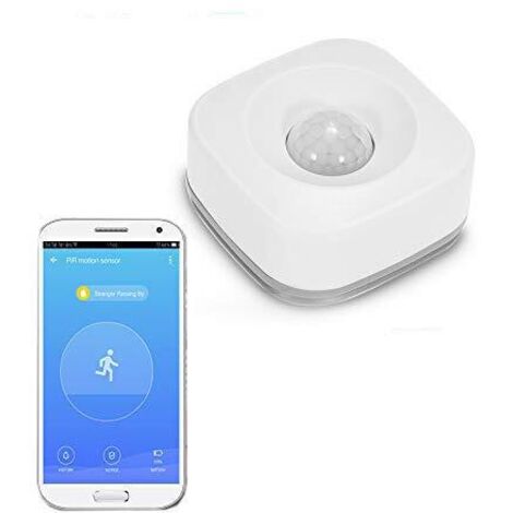 WIFI PIR Motion Sensor Wireless Passive Infrared Detector Anti-theft ...