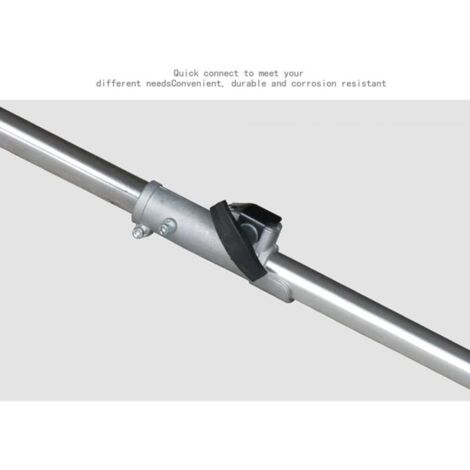 Shaft Connector Joint Clamp, Lawn Mower Brush Irrigation Hedge Trimmer ...