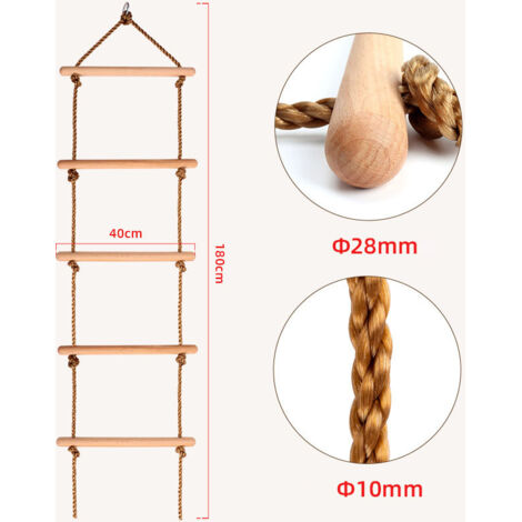 Outdoor Accessories – Kids Rope Ladder Tree Ladder Play Equipment ...