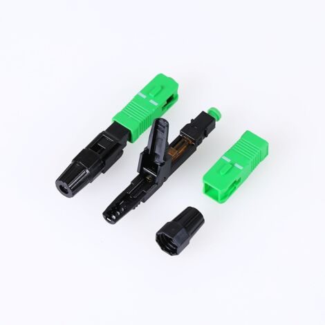 10pcs SC APC Single Mode Fast Connector/Optical Fast Connector