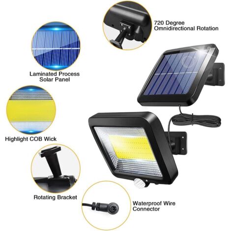 Solar Light Outdoor, Solar Light, with Remote Control, Waterproof ...