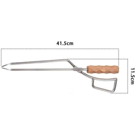 Barbecue Carbon Tongs Hot Fire Tongs Charcoal Tongs Duckbill Carbon ...