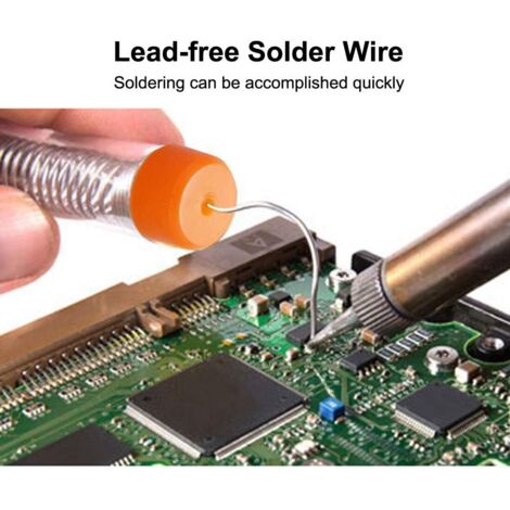 Lead-free solder wire with rosin core 0.8mm 60/40 for electrical ...