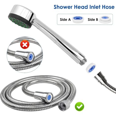Shower Head Flow Regulators, Shower Flow Reducer Limiter Set, Adapter ...