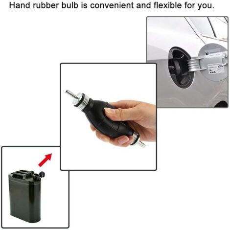 8mm Primer Bulb Fuel Hand Pump Inline Boat Alloy Gasoline Diesel Pump ...