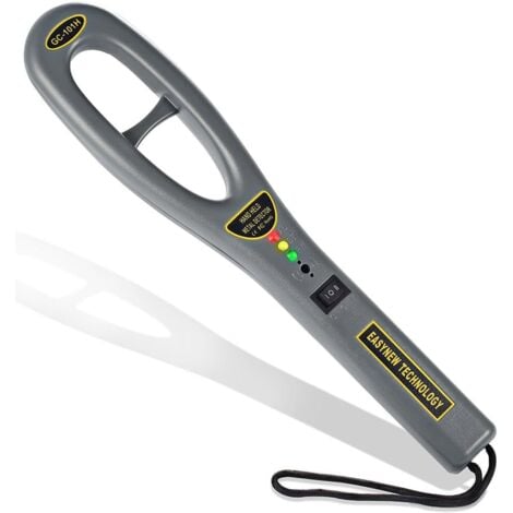 Metal Detector, Hand-Held Portable Metal Detector with High Sensitivity ...