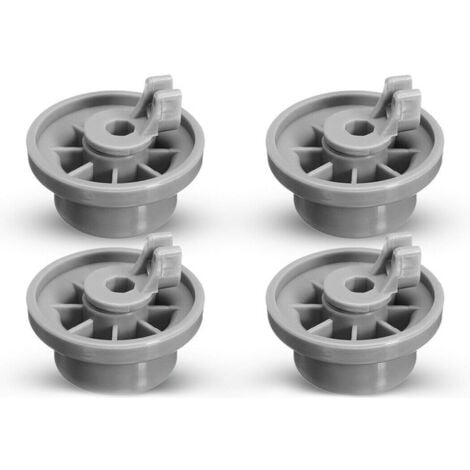 Set of 4 Dishwasher Casters for Lower Basket, Dishwasher Basket Casters ...